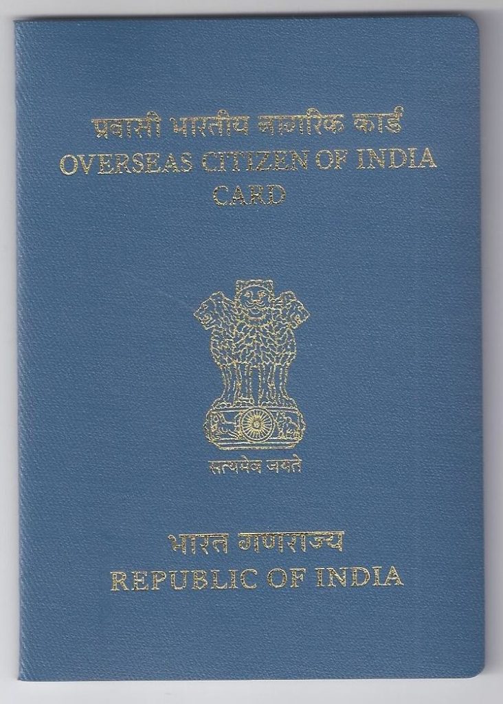 India Grants Extension on Re-Issuance of Overseas Citizen of India (OCI ...