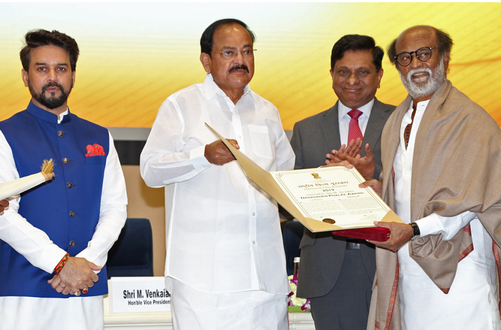 Superstar Rajinikanth Conferred With Dadasaheb Phalke Award, India's ...