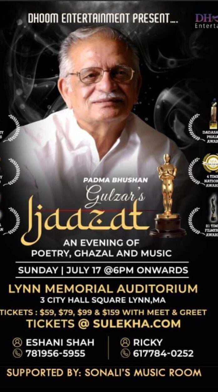 Who Is This Word Magician Gulzar: A Preview of His Boston Event This ...