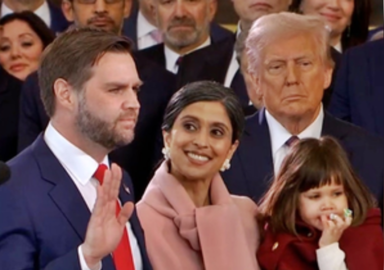 Usha becomes first Indian-American Second Lady as JD Vance takes oath ...