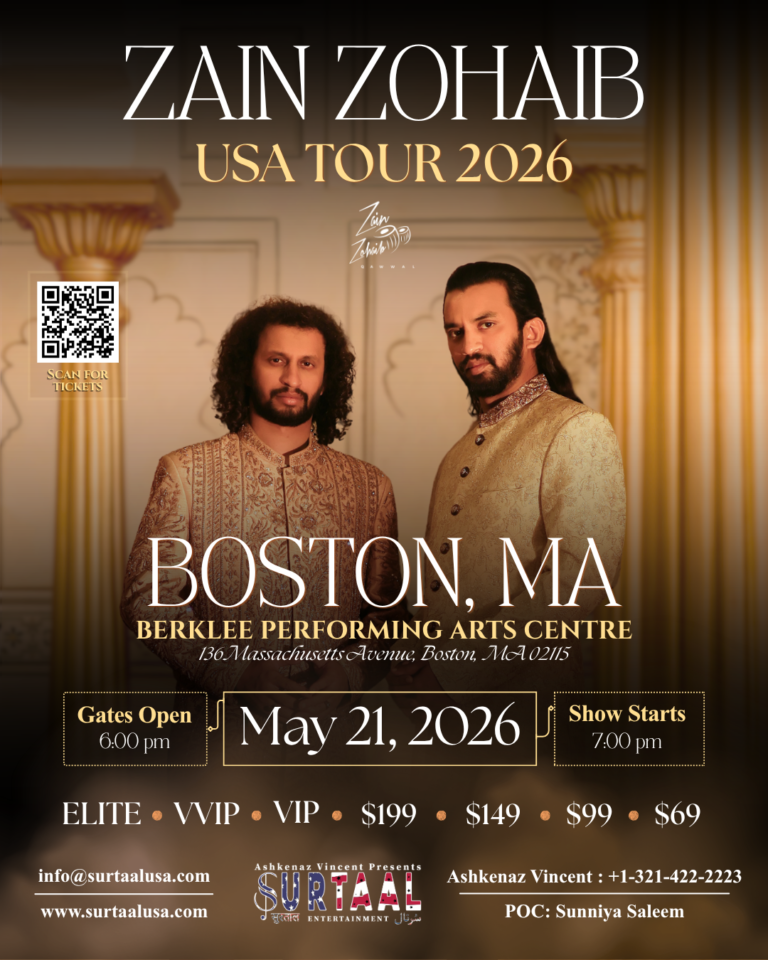 Surtaal Entertainment Brings Qawwali Duo Zain Zohaib to Boston as Part ...